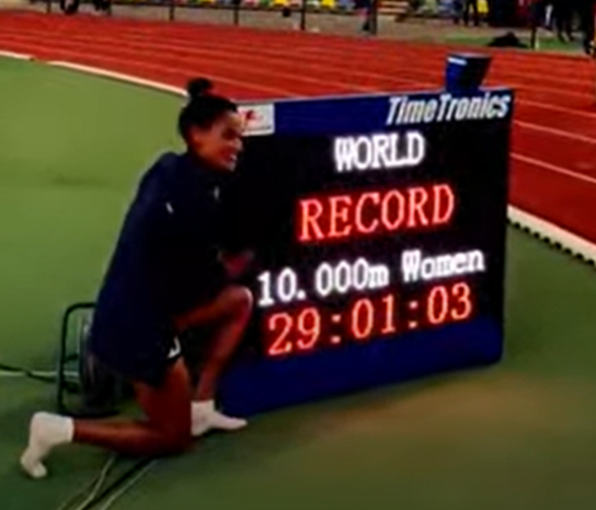 ANOTHER WORLD RECORD, ANOTHER HISTORIC TIME