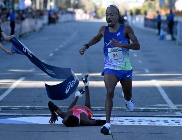 2026 Asics LA Marathon – A Finish Defined by Courage, Collapse, and Chaos